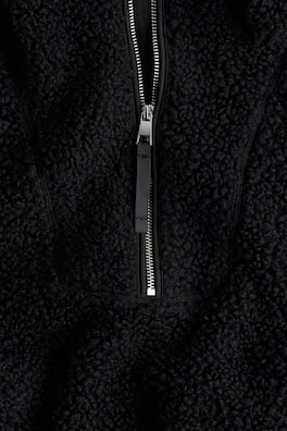 Oversized Fleece Hoodie - Black - Ladies | H&M US