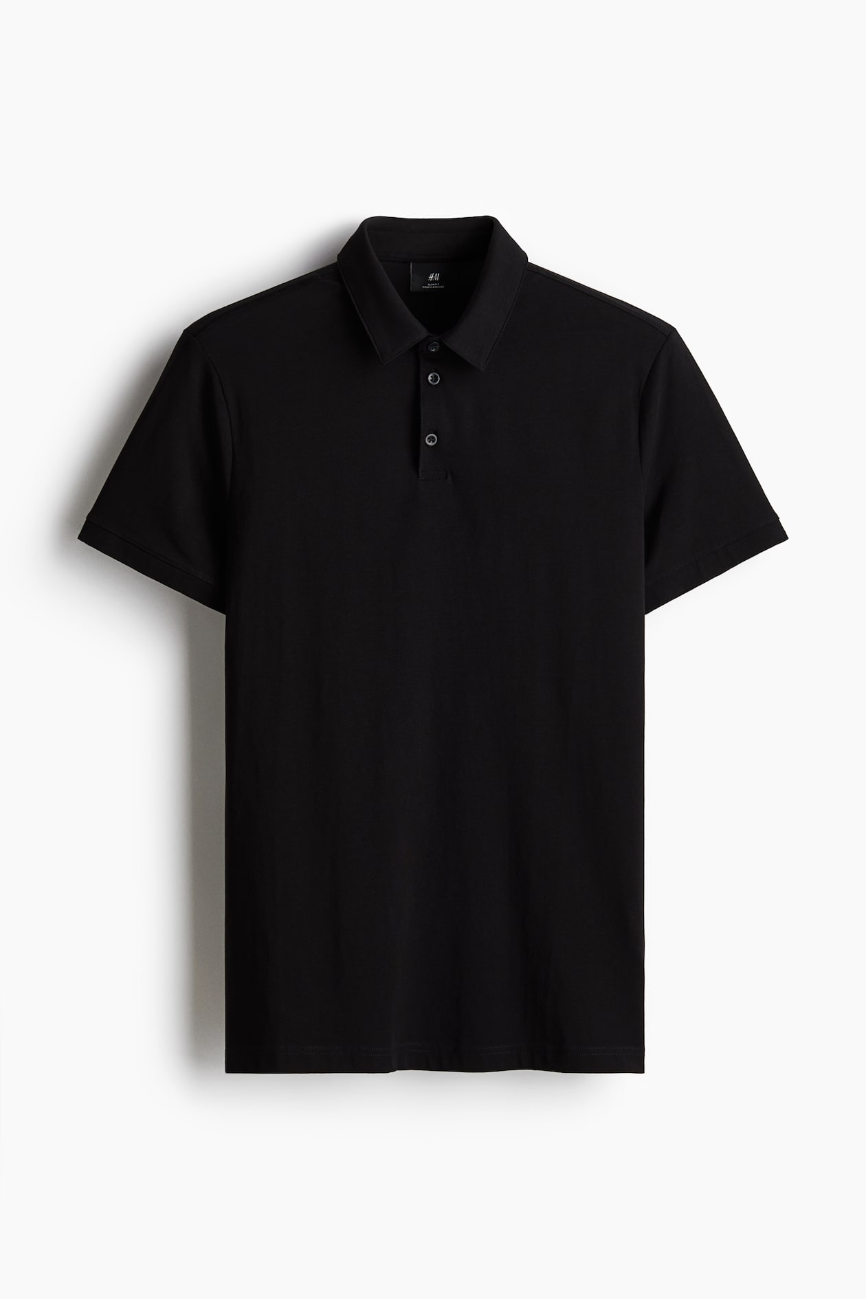 Slim Fit Polo Shirt - Black - Men | H&M US