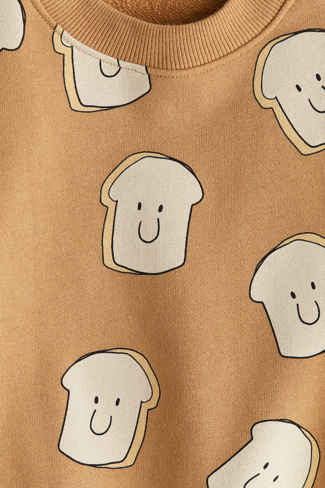 Printed Sweatshirt - Brown/toast - Kids | H&M US