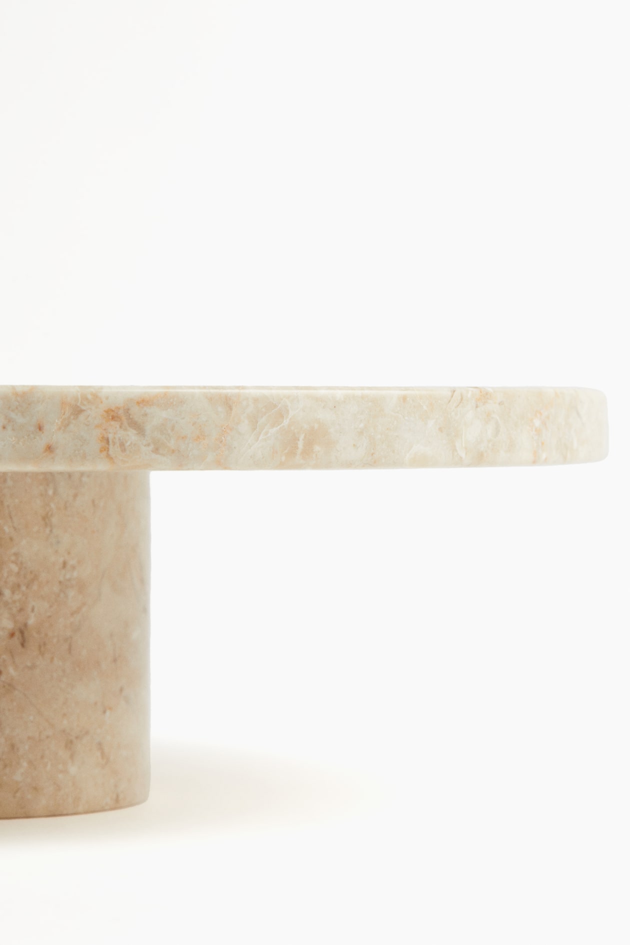 Light beige Marble Cake Stand at H&M Home | H&M CA
