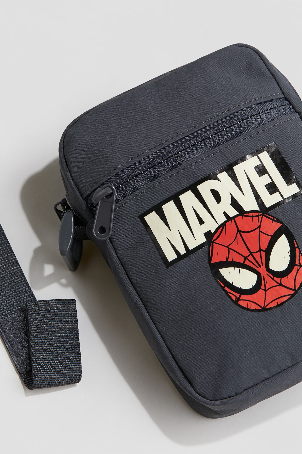 Printed Shoulder Bag - Dark gray/Marvel Comics - Kids | H&M US