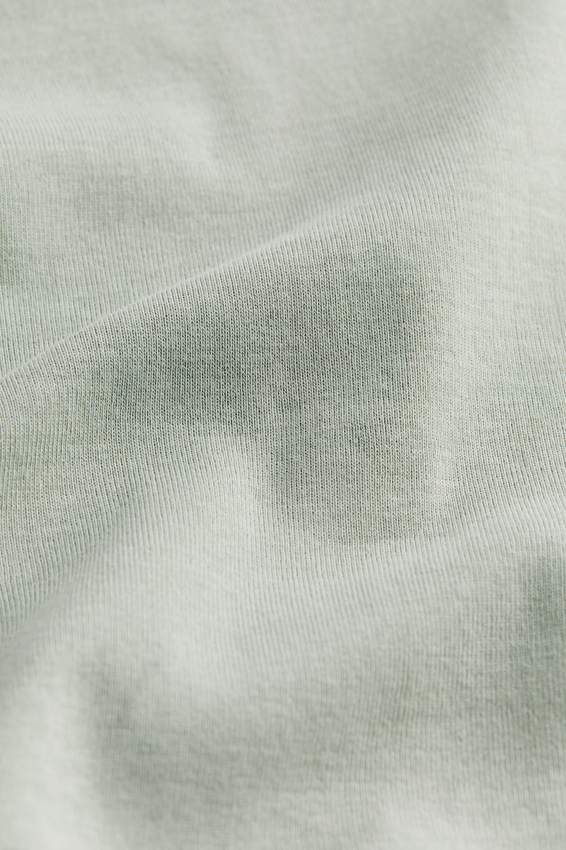 Playera de manga corta - Verde caqui claro - Ladies | H&M MX