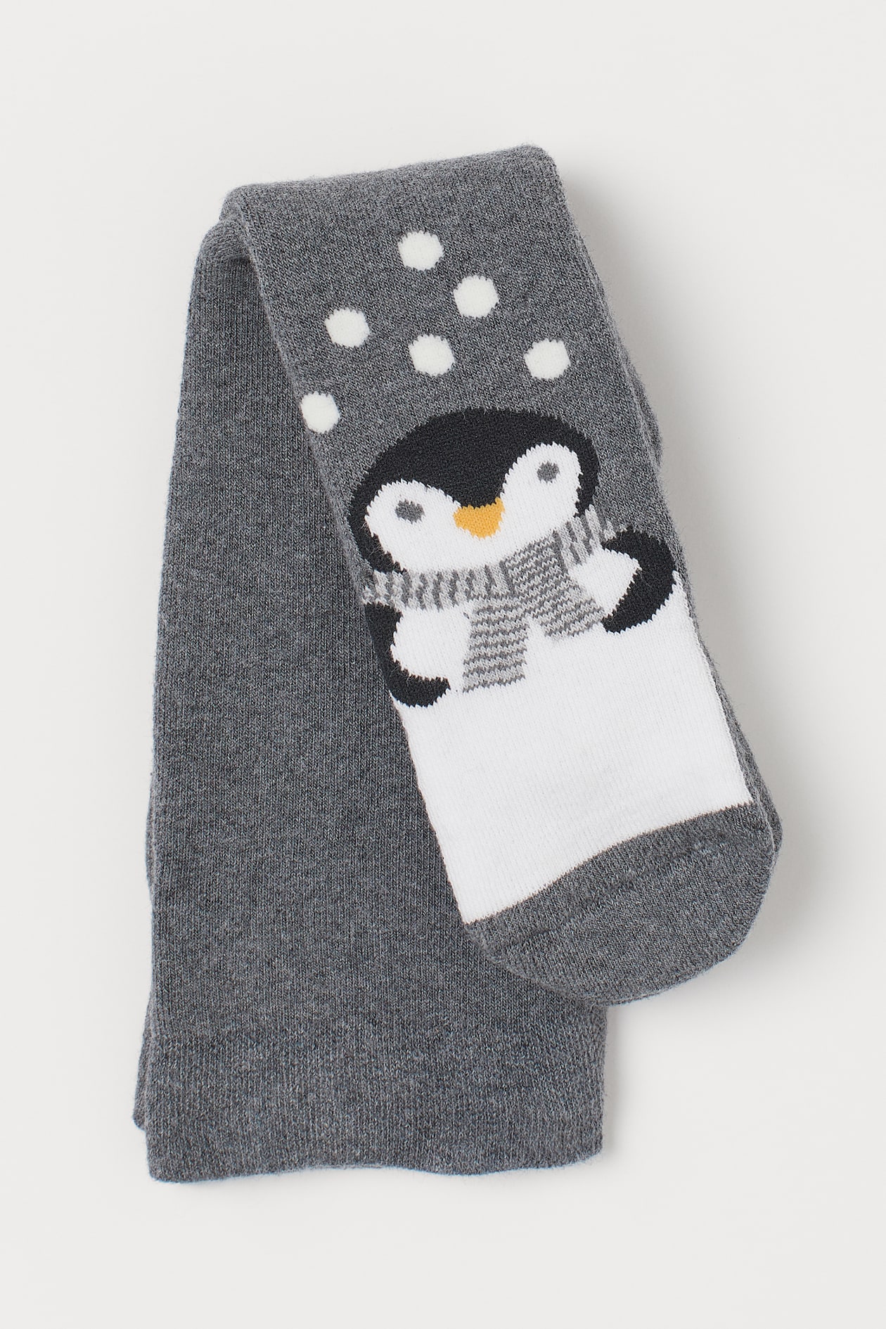 Collant bouclette - Gris foncé/pingouin - ENFANT | H&M FR