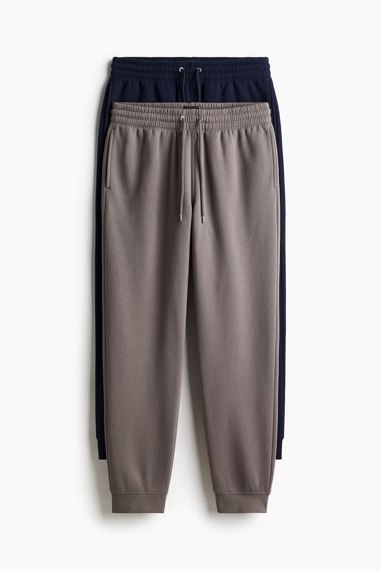 Men’s Gray/navy blue 2-pack Regular Fit Sweatpants | H&M CA