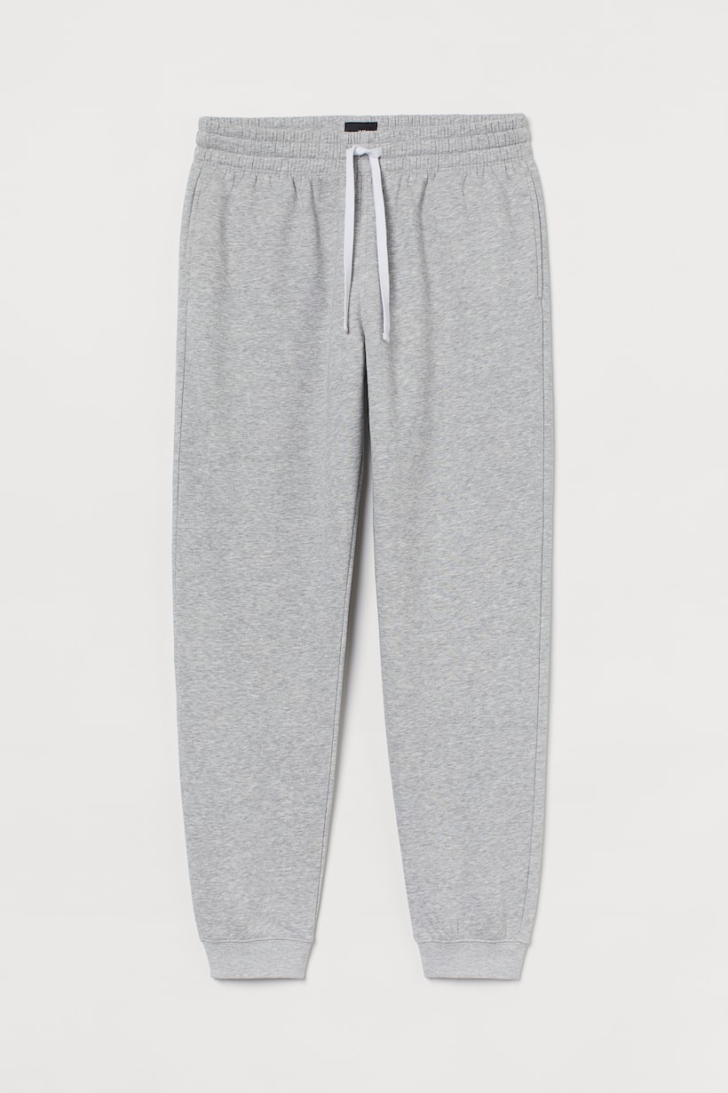 Regular Fit Sweatpants - Gray melange - Men | H&M US