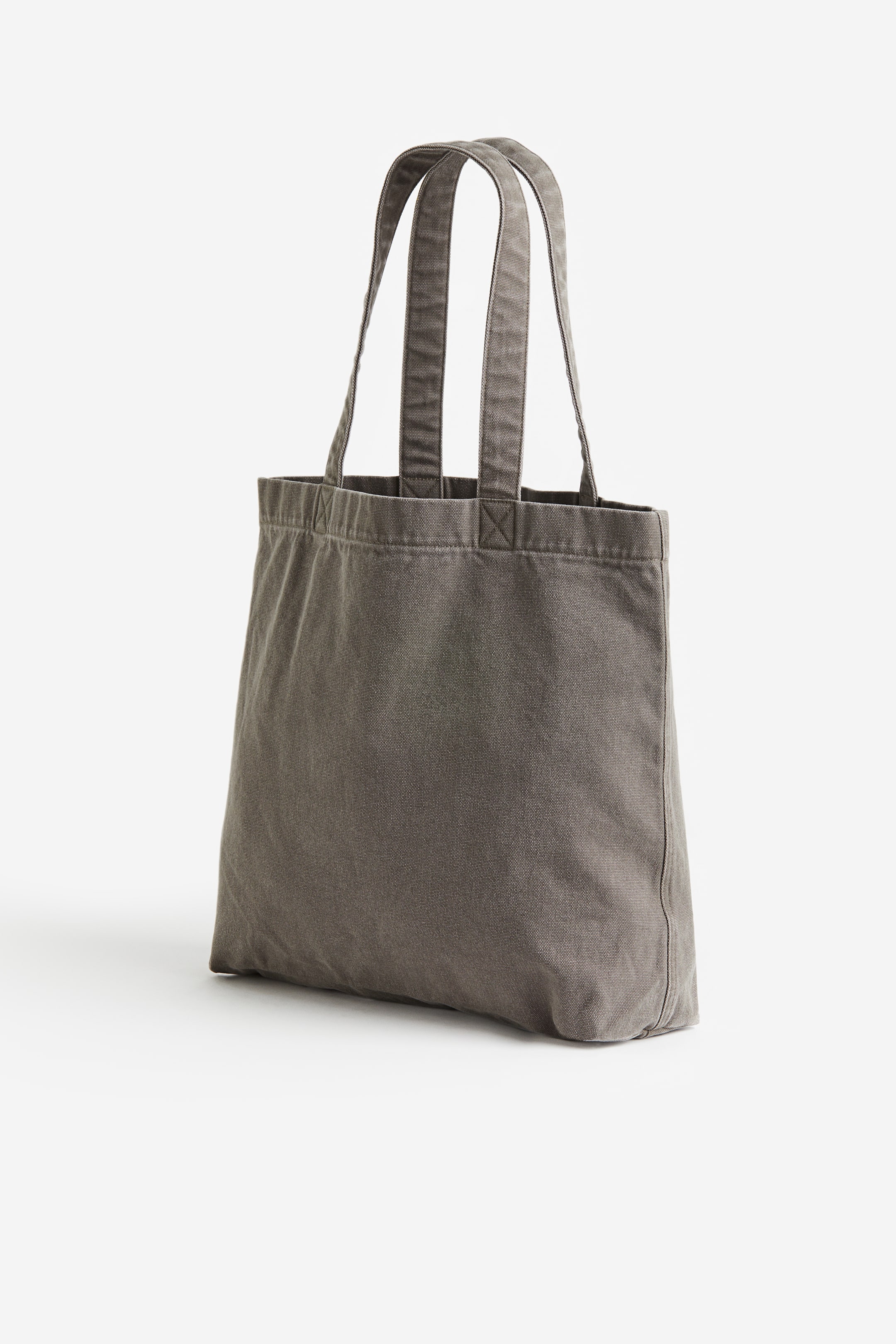 Shopper i canvas - Grå - HERRE | H&M NO