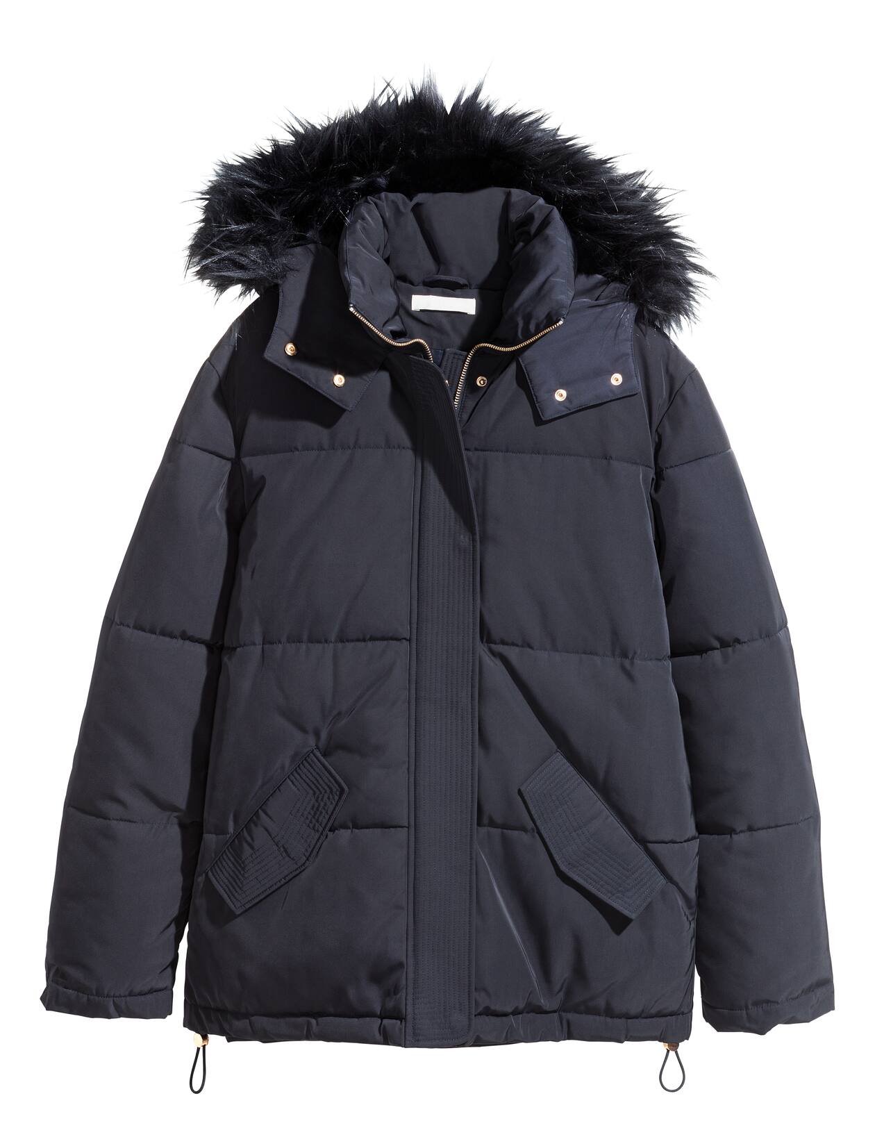 Padded jacket - Dark blue - Ladies | H&M GB