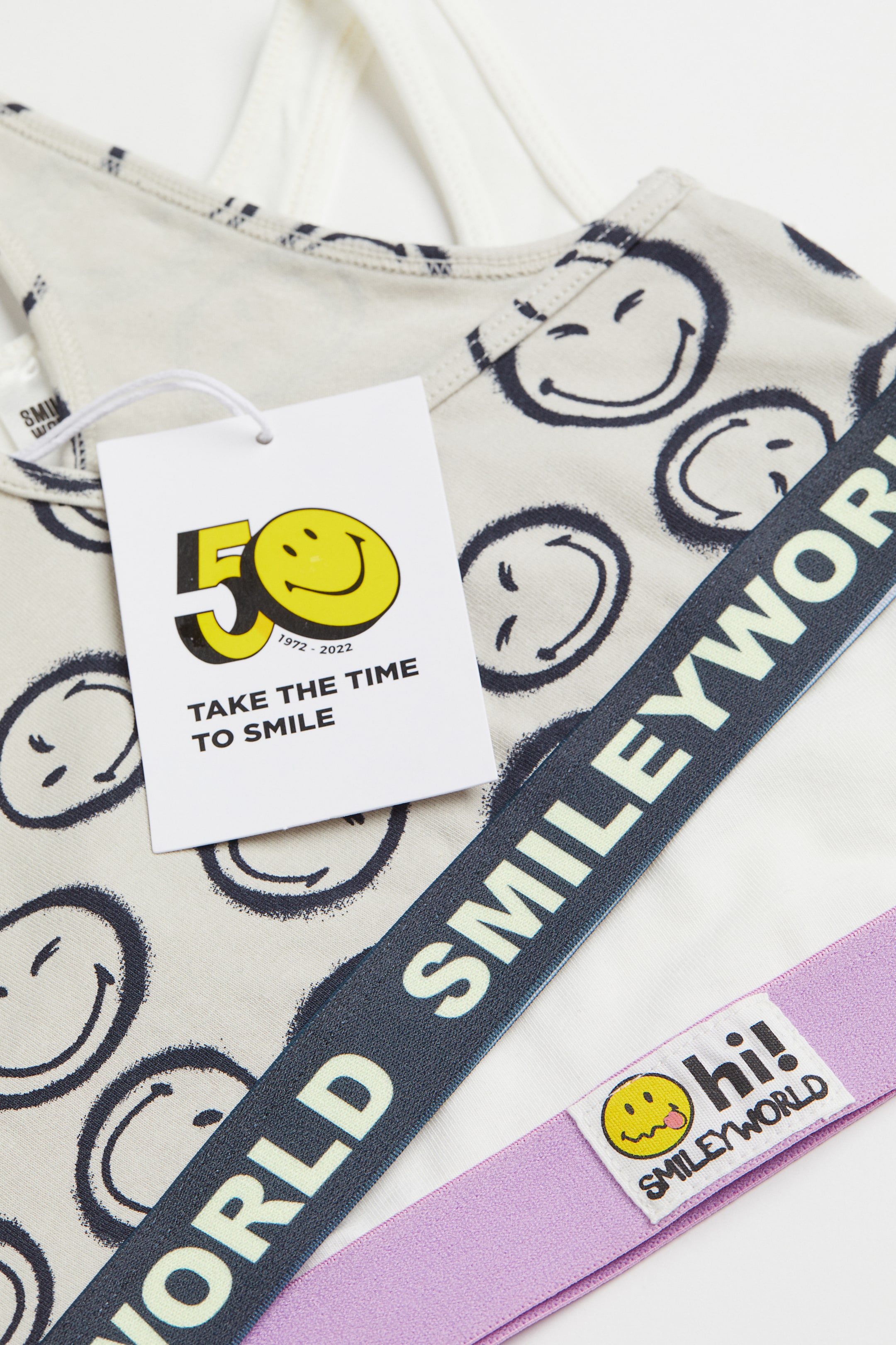 4-pack tops and hipster briefs - White/Smiley World - Kids | H&M IN