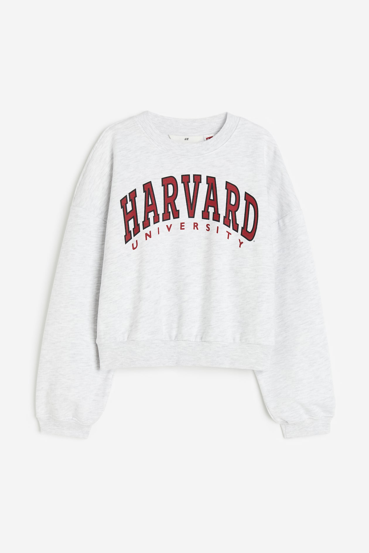 Light gray melange/Harvard Oversized Sweatshirt for kids | H&M US