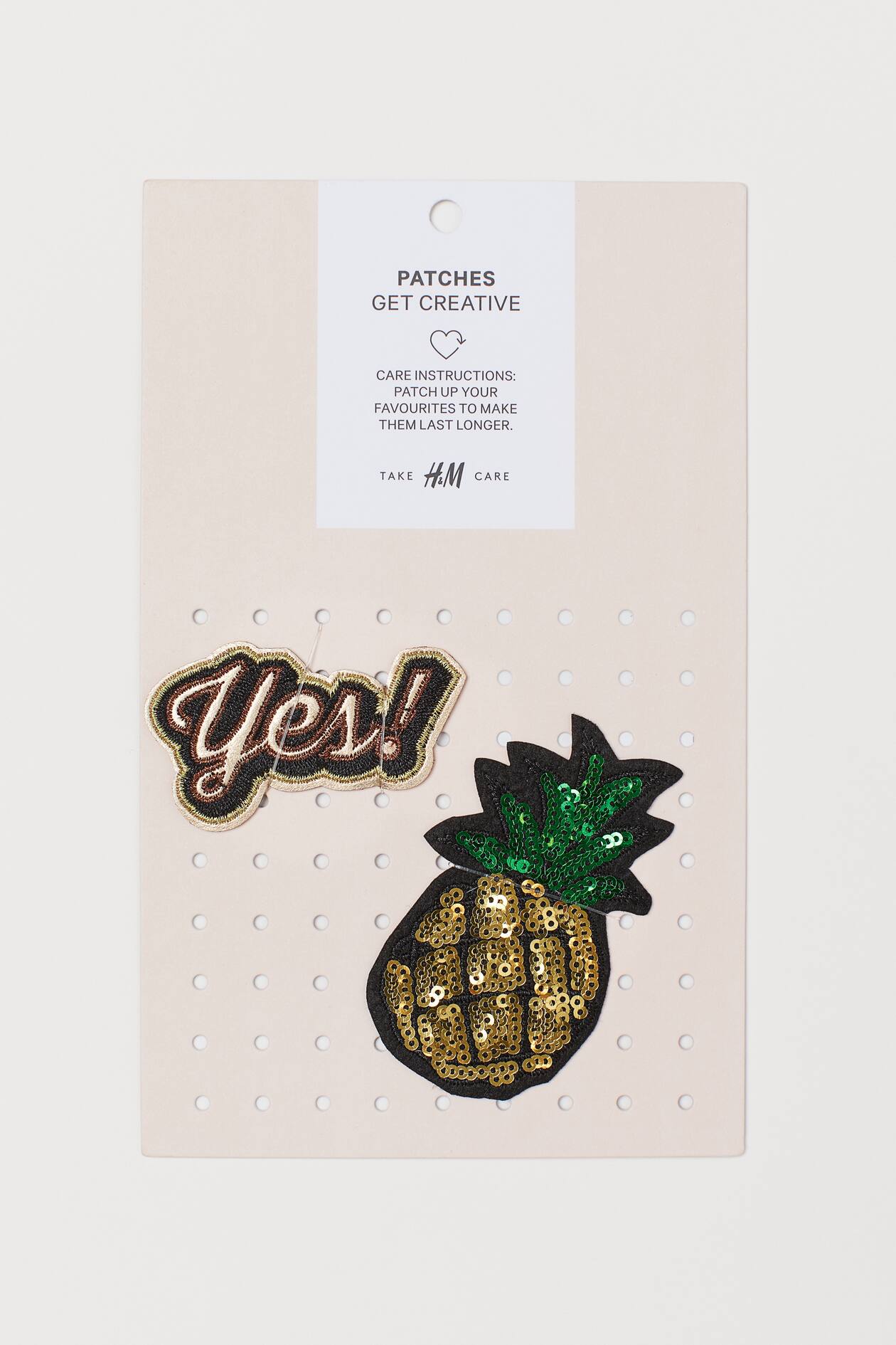 2-pack merker - Sort/Ananas - DAME | H&M NO