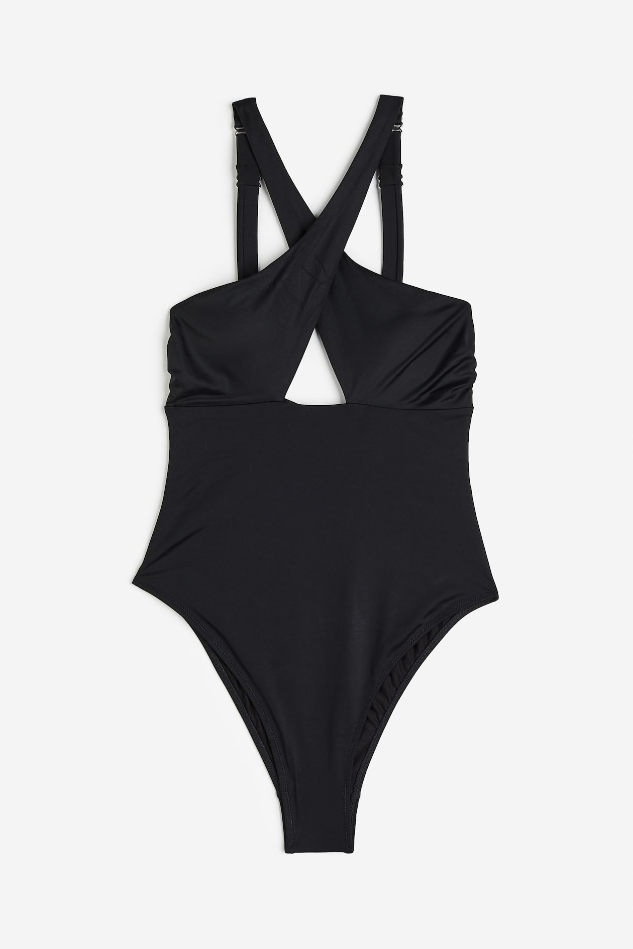 Women's Black Shaping high leg swimsuit | H&M GB