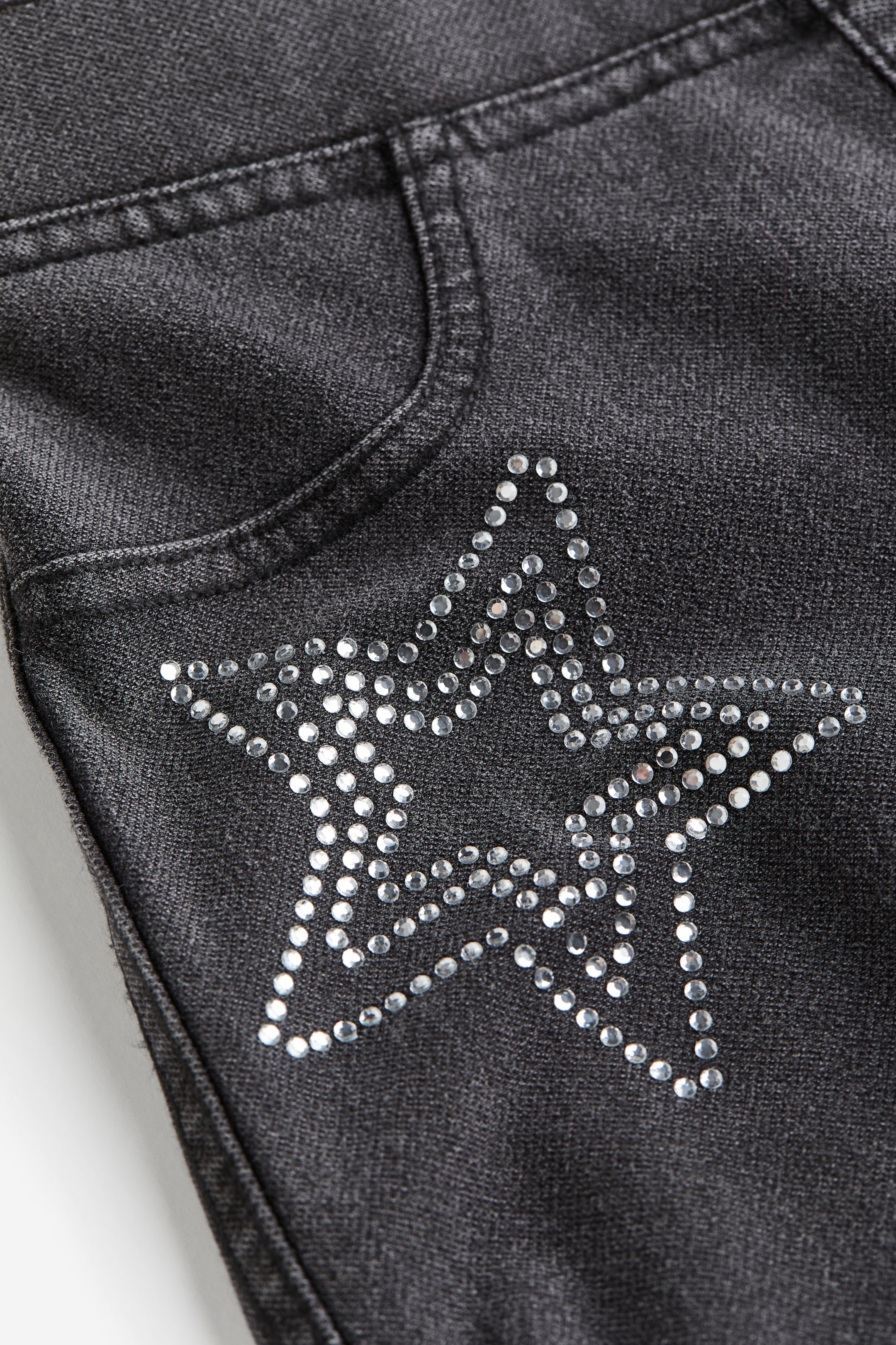 Dark gray/stars Wide-leg Pants for kids | H&M CA