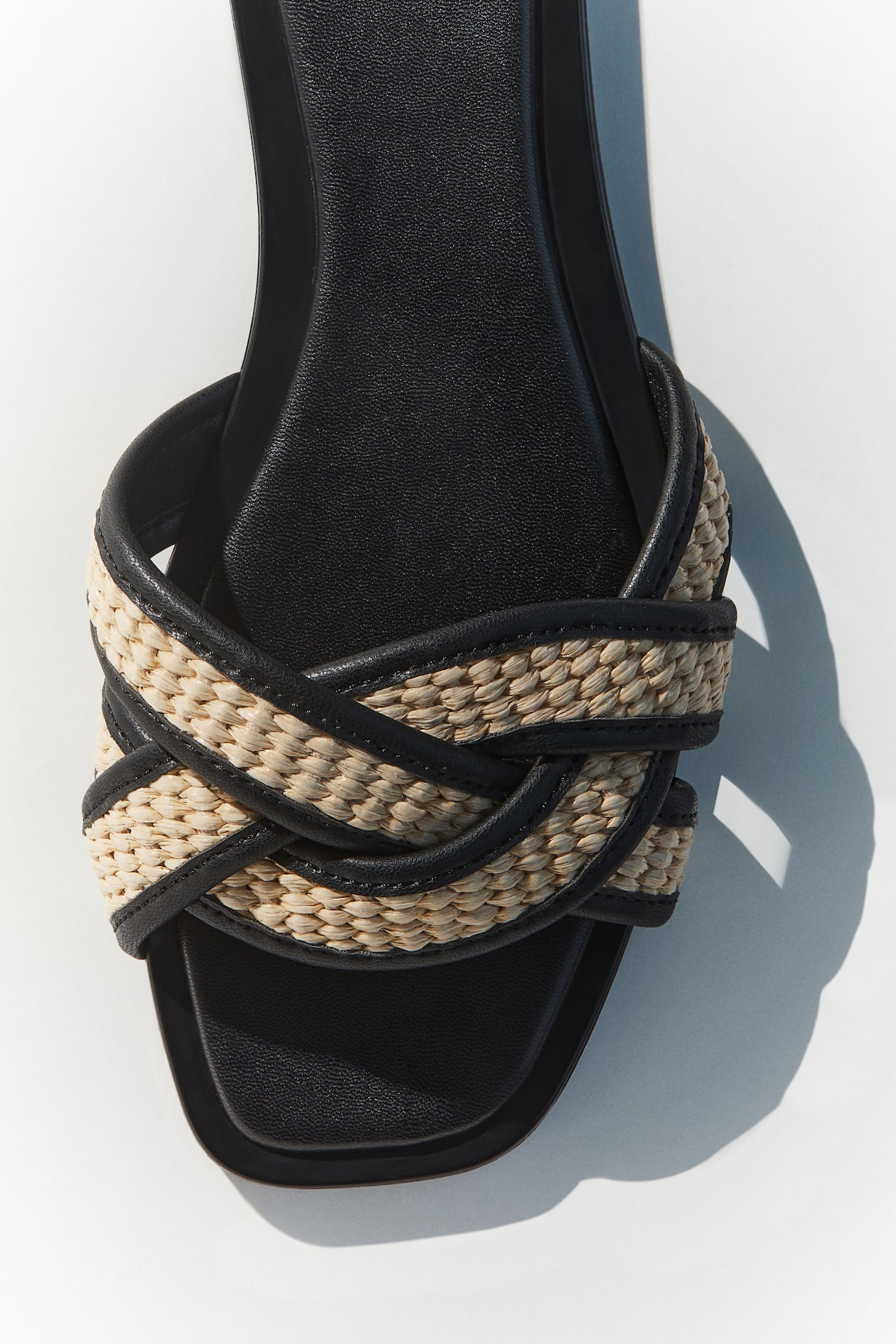 Braided sandals - Light beige - Ladies | H&M GB