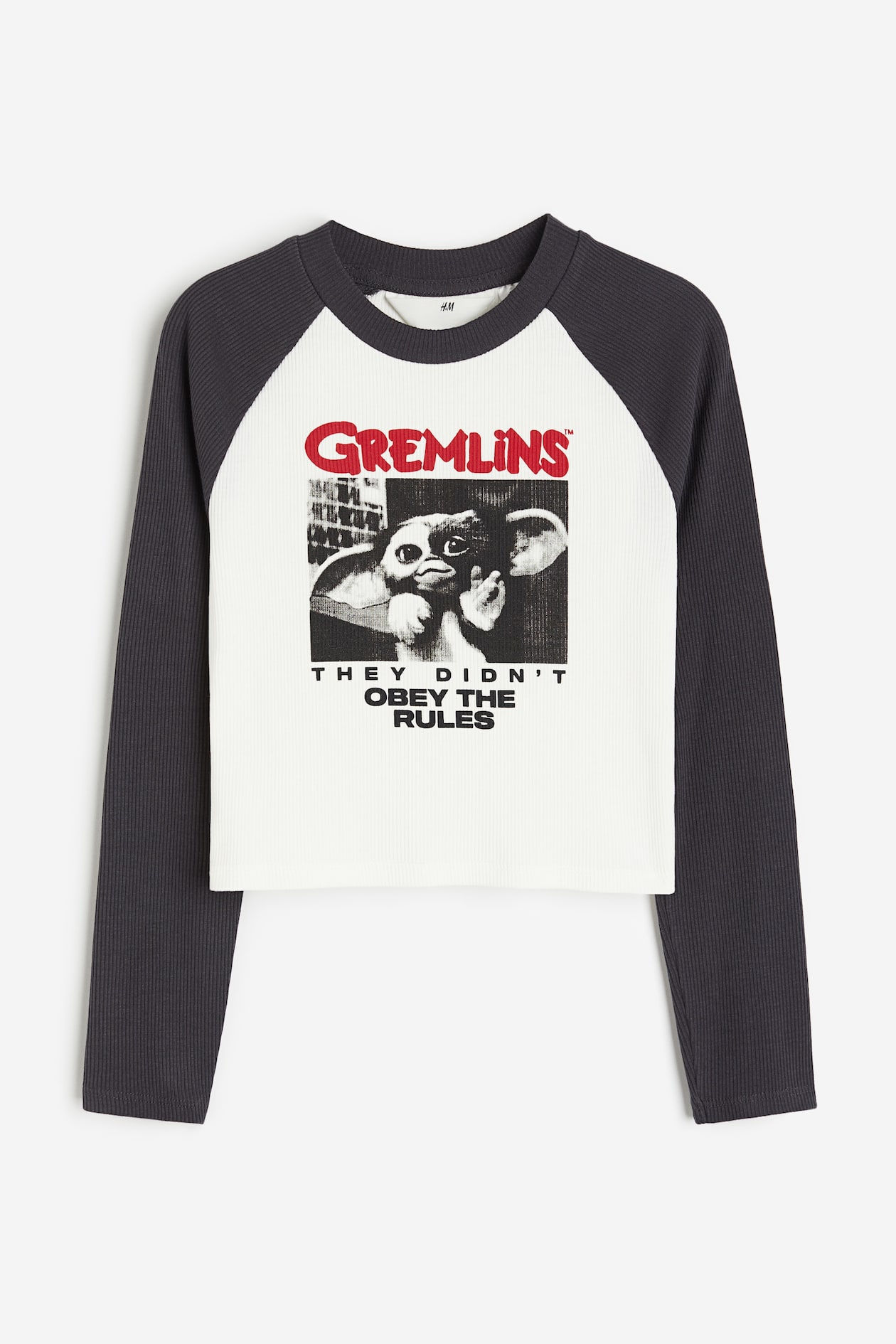 Printed Jersey Top - Black/Gremlins - Kids | H&M US