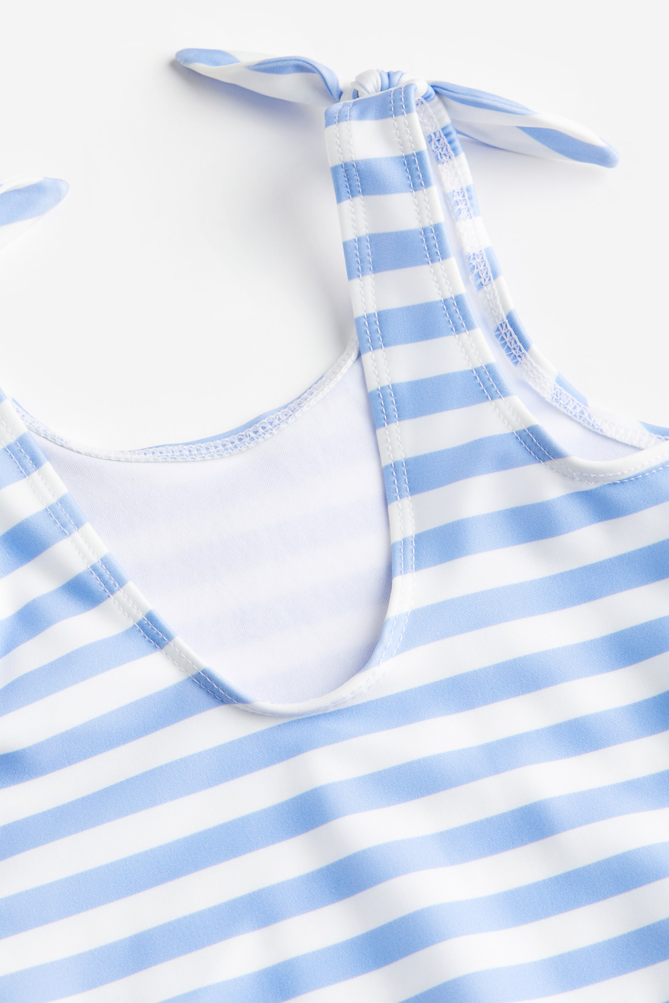 Badpak met dessin - Lichtblauw/gestreept - KINDEREN | H&M NL