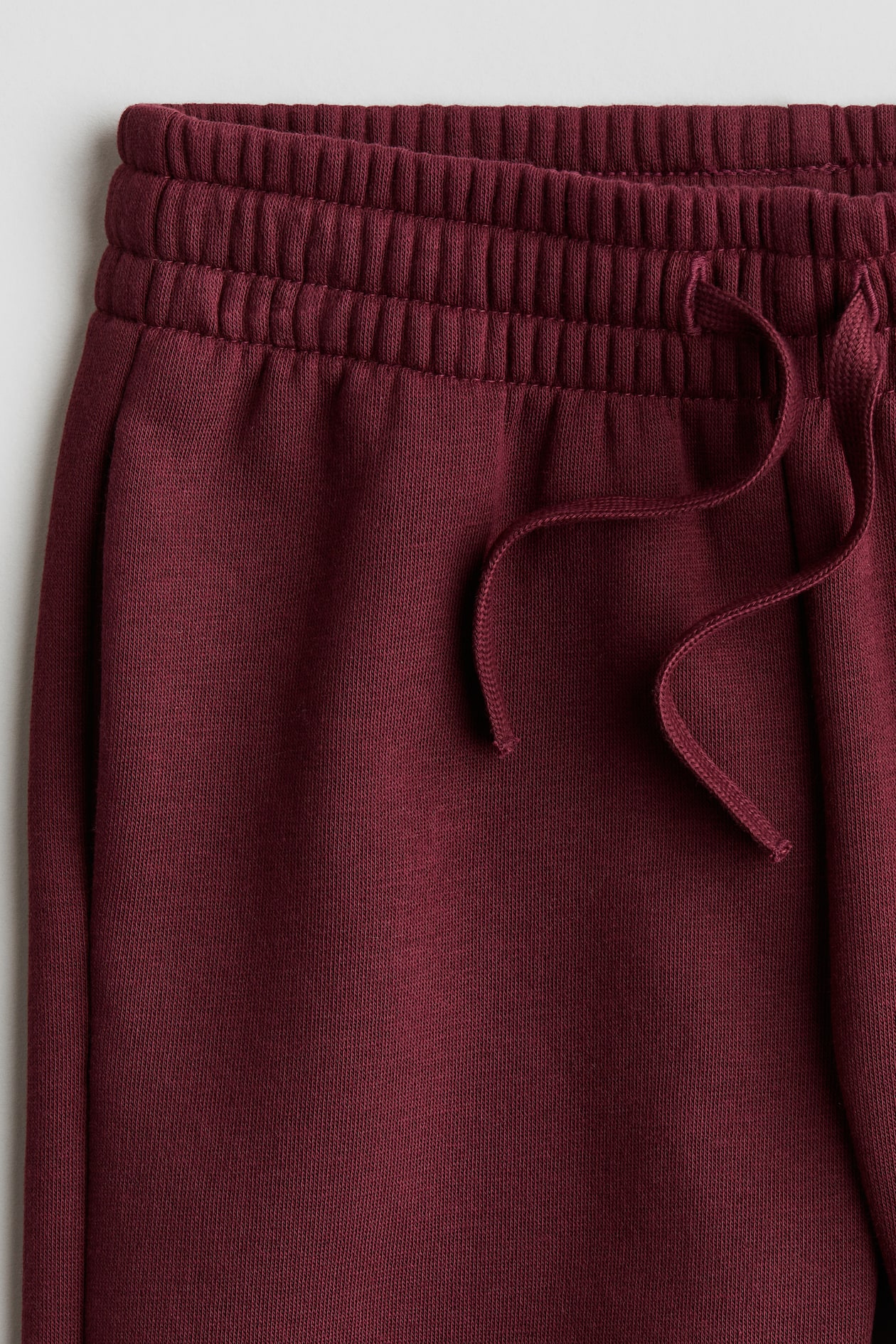 Brushed-inside joggers - Dark red - Kids | H&M GB