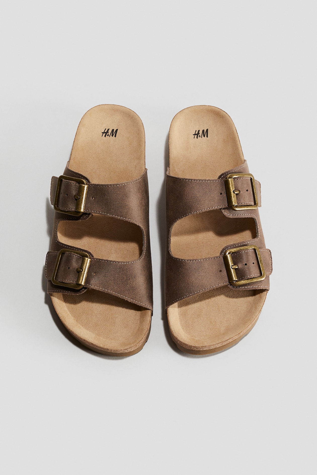 Two-Strap Sandals - Brown - Kids | H&M US