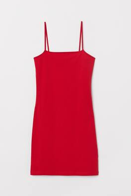 Figurbetontes Kleid - Rot - Ladies | H&M DE