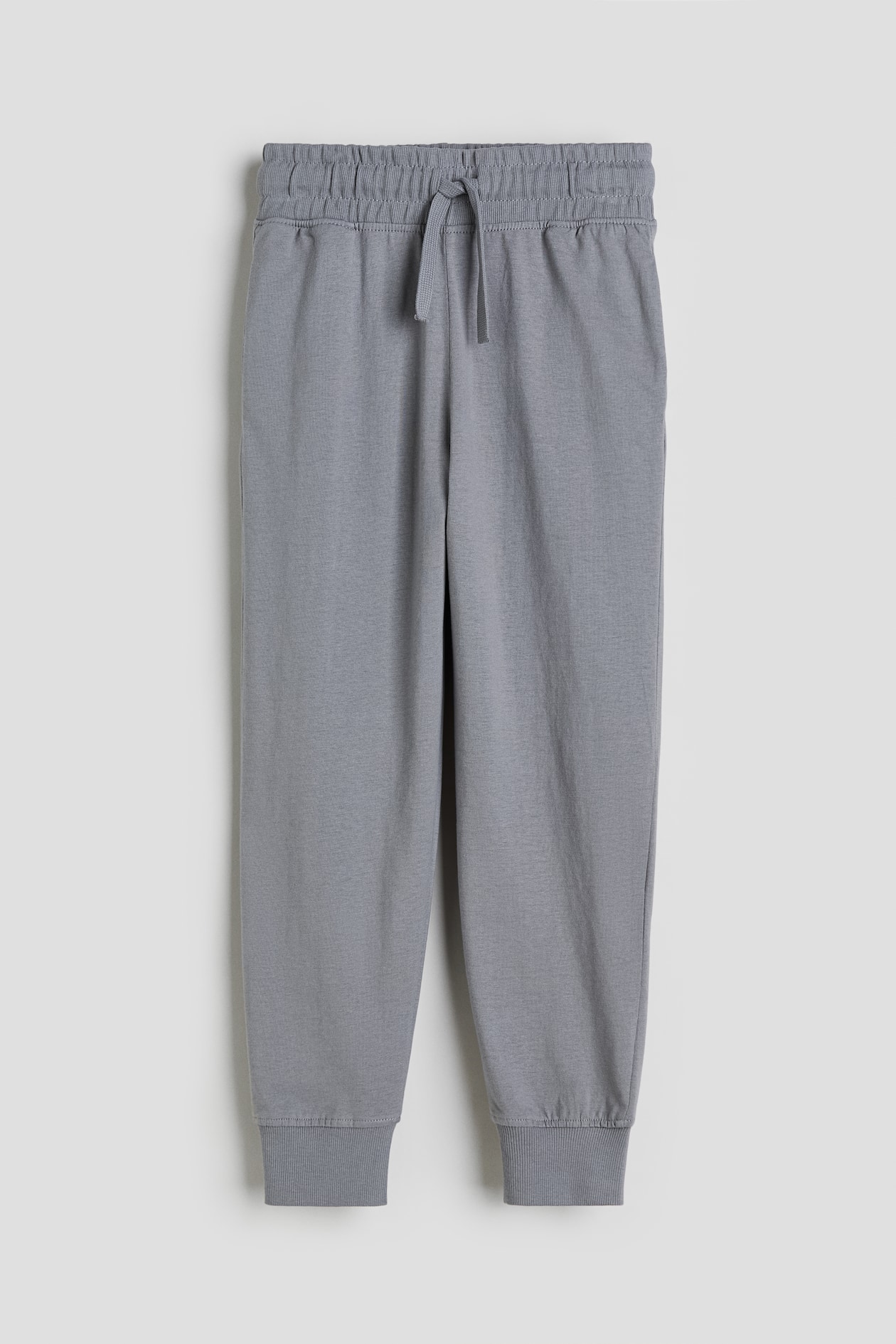 Grey Cotton jersey joggers for kids | H&M GB
