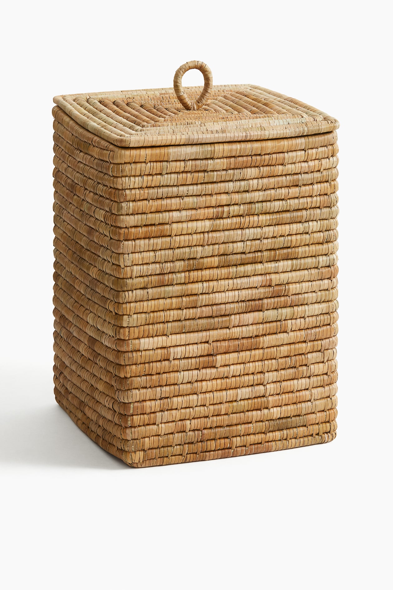 Vierkante wasmand van zeegras - Beige - HOME | H&M NL