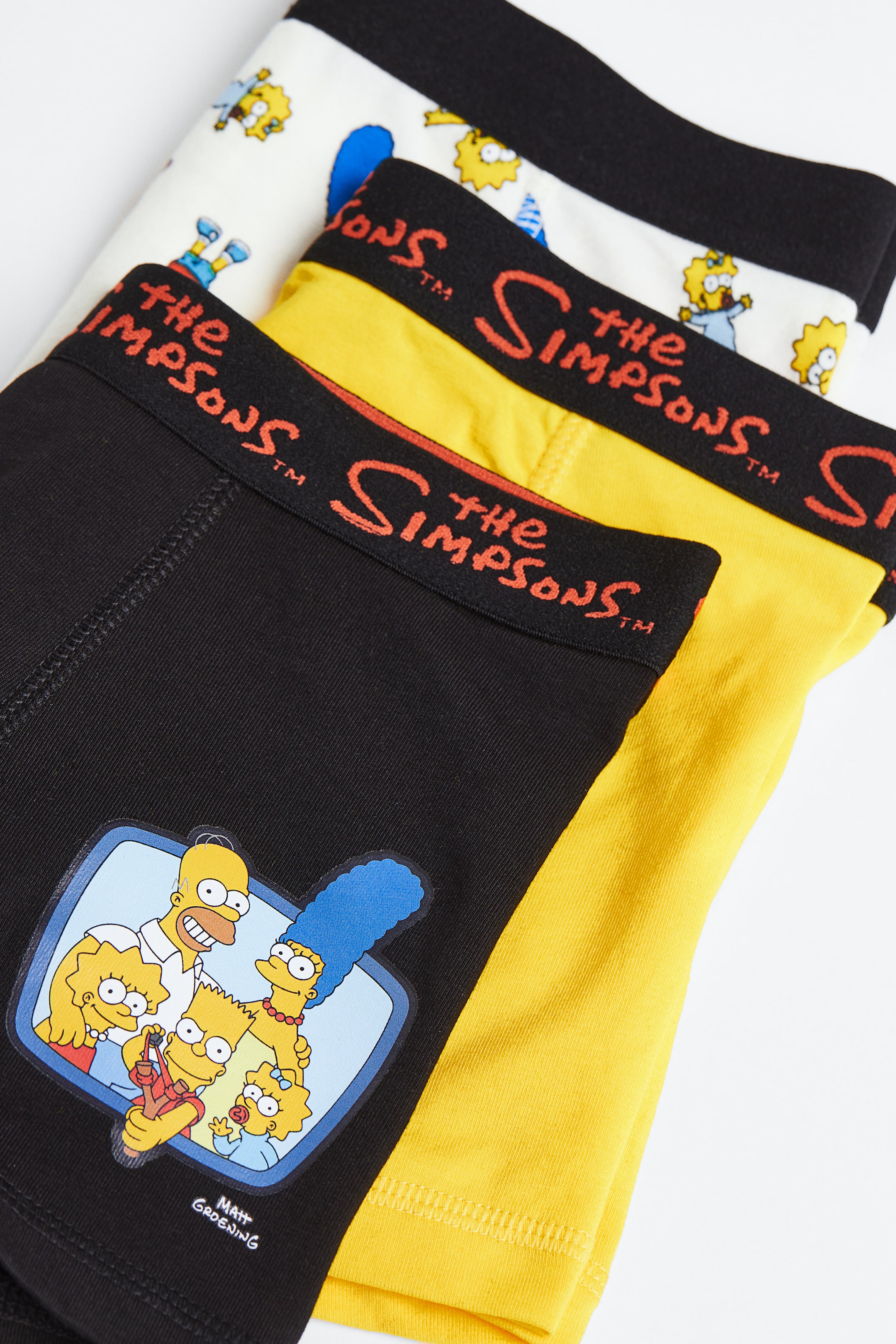 5-pack trunks - Yellow/The Simpsons - Kids | H&M