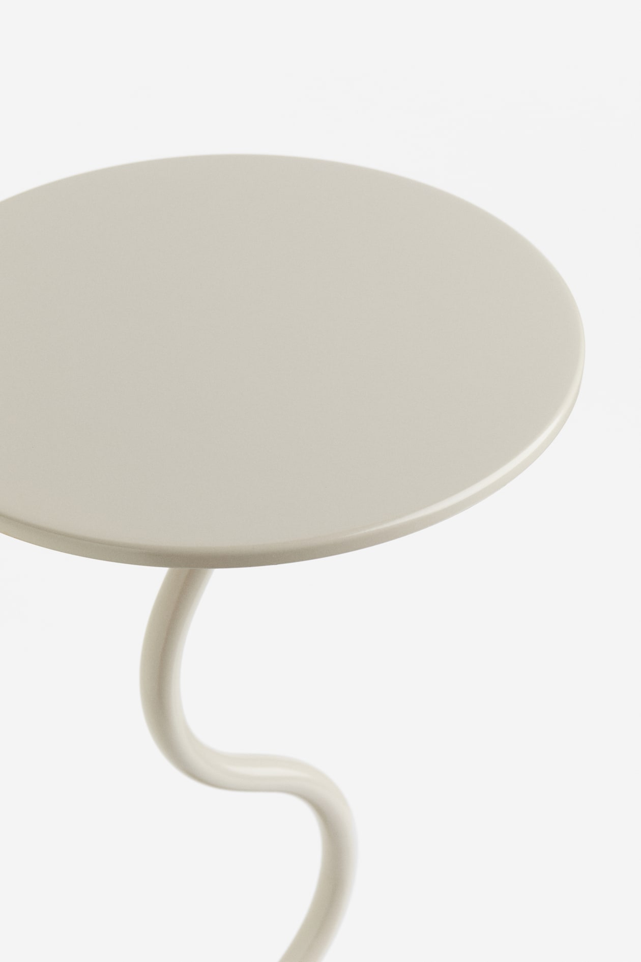 Metal side table - Beige - Home All | H&M GB