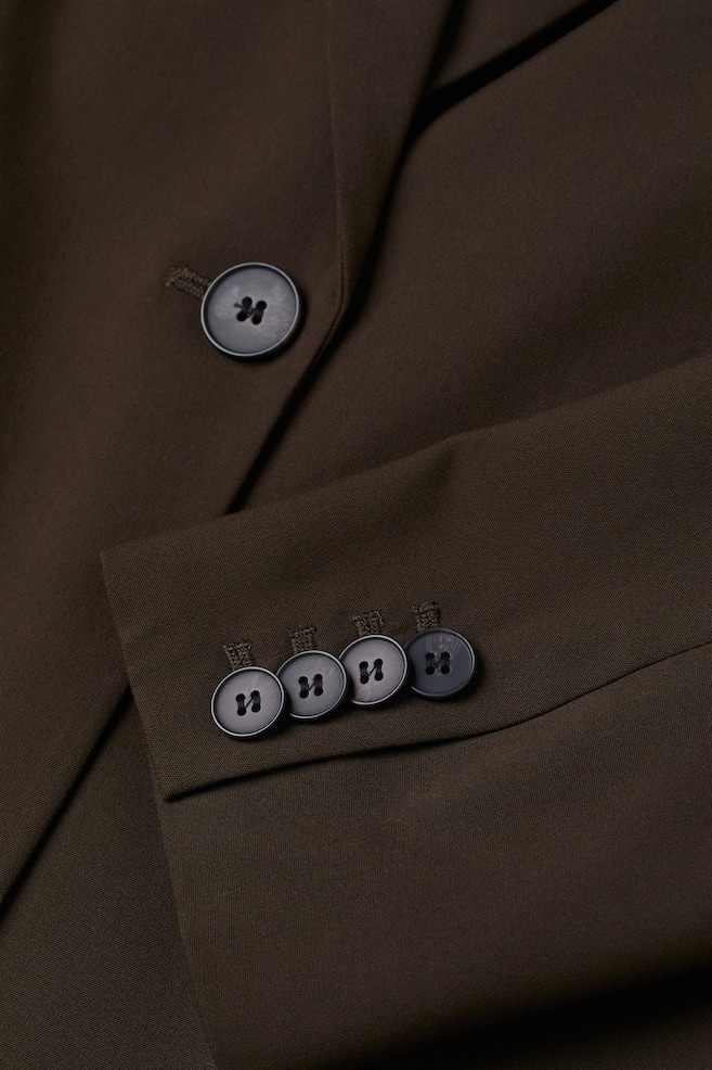 Single-breasted Jacket - Dark green - Ladies | H&M US
