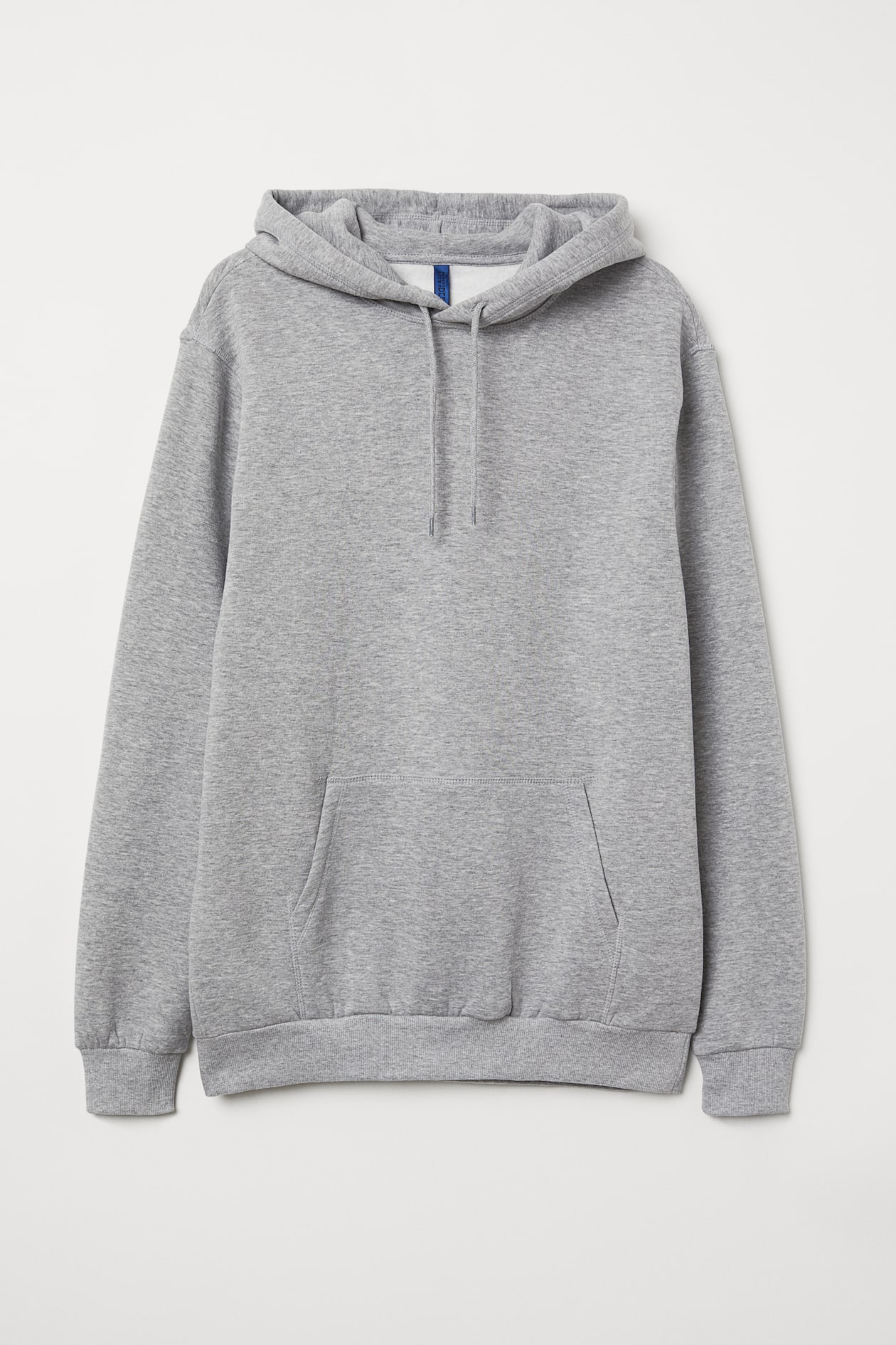 Sudadera Relaxed Fit - Manga larga - Largo normal - Gris jaspeado ...