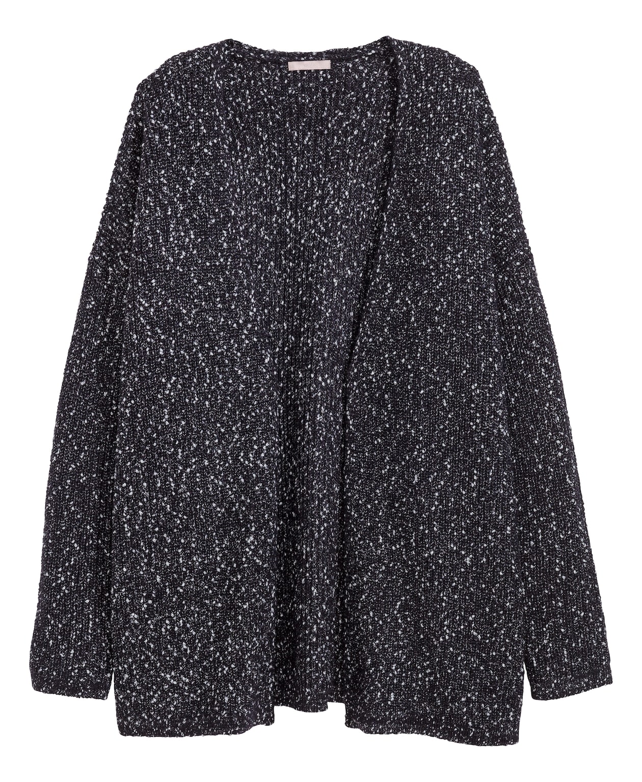 H&M+ Knit Cardigan - Black/glittery - Ladies | H&M US