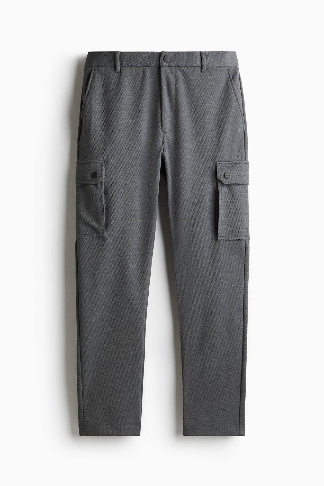Slim Fit Cargo trousers - Dark grey - Men | H&M GB