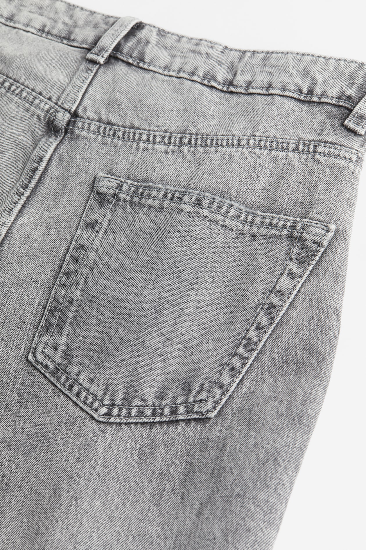 90s Baggy High Jeans - Gris claro - MUJER | H&M ES