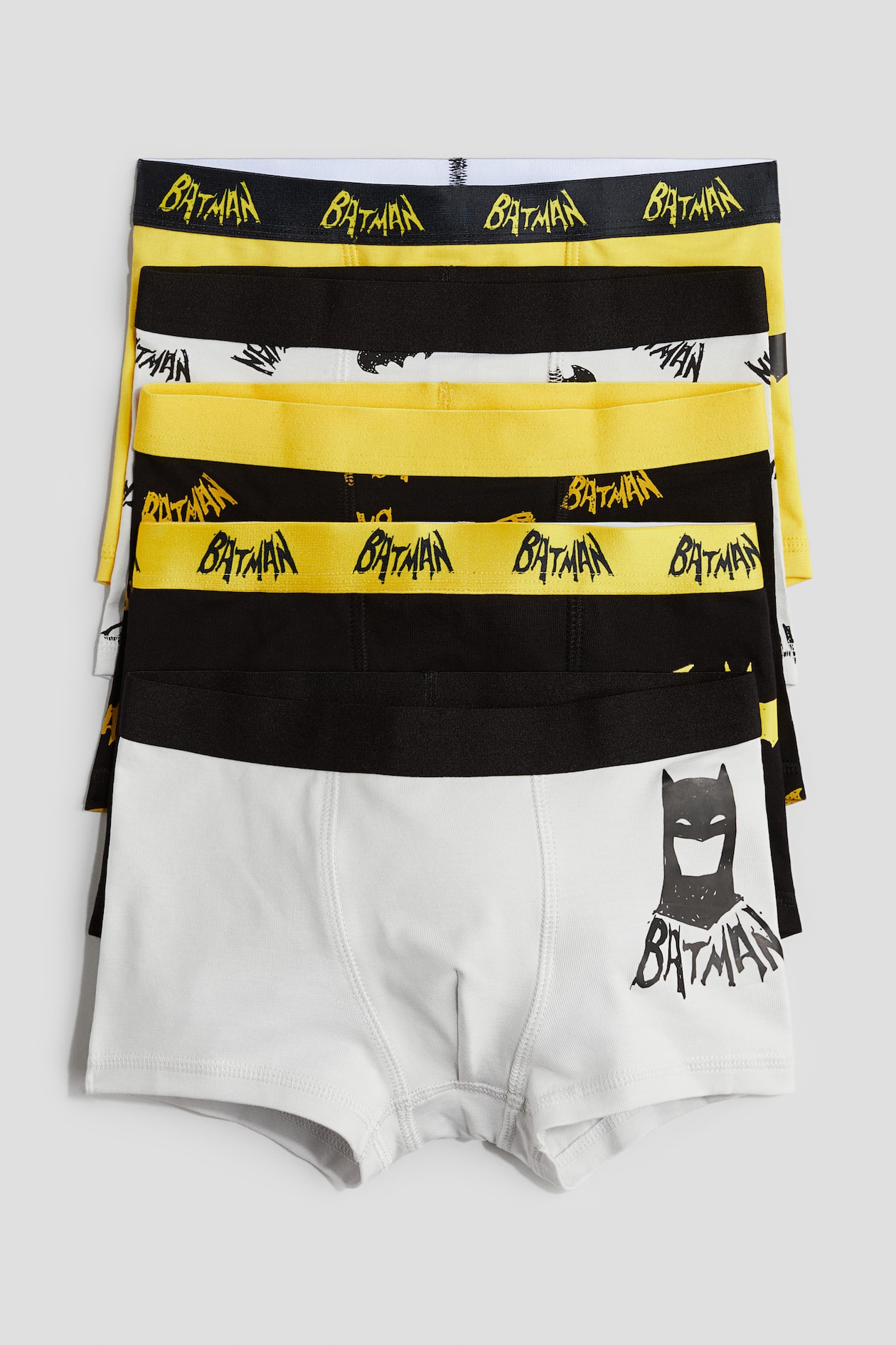 5-pack trunks - Yellow/Batman - Kids | H&M GB