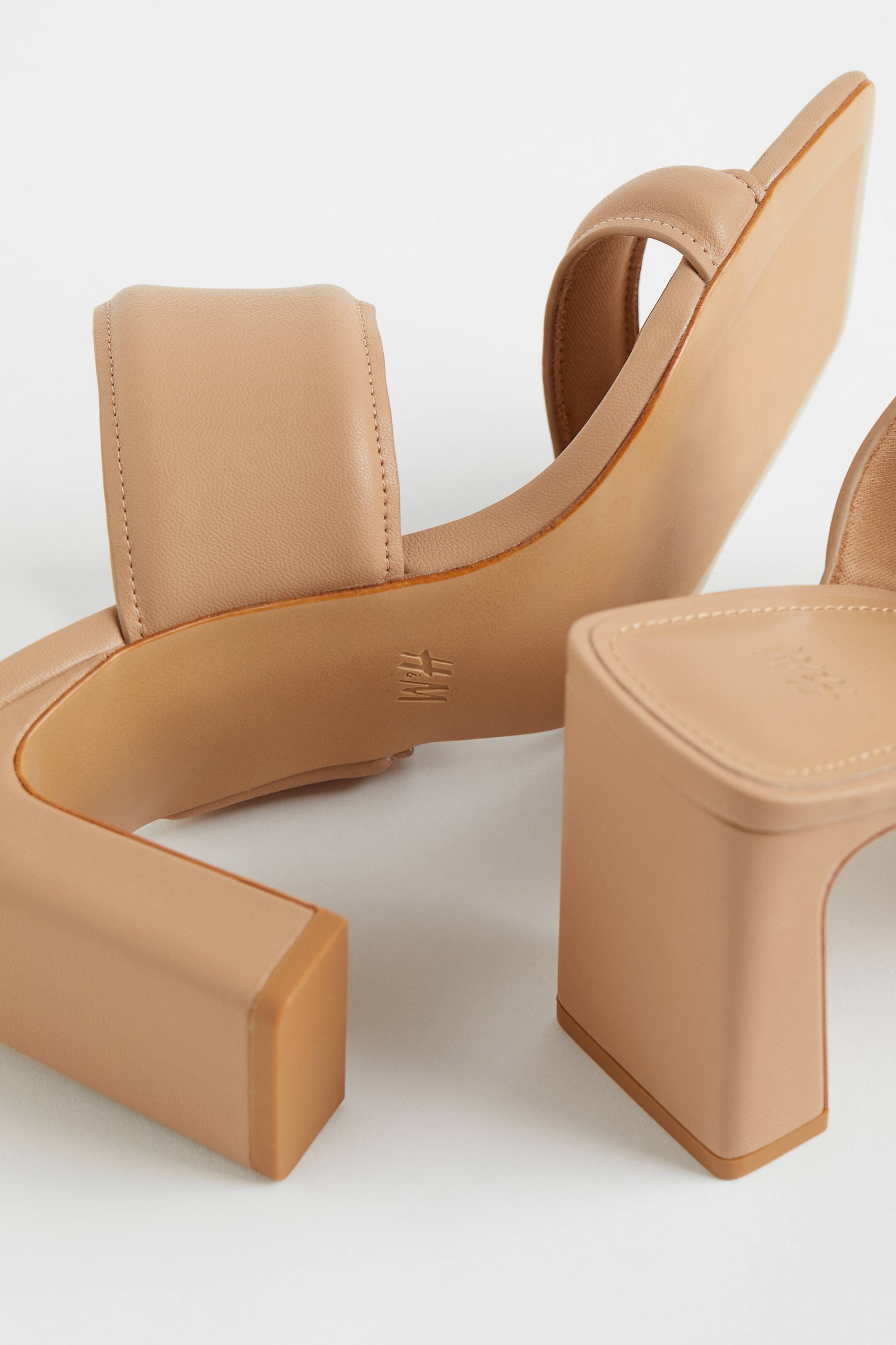 Sandaletten - Hoher Absatz - Beige - Ladies | H&M AT