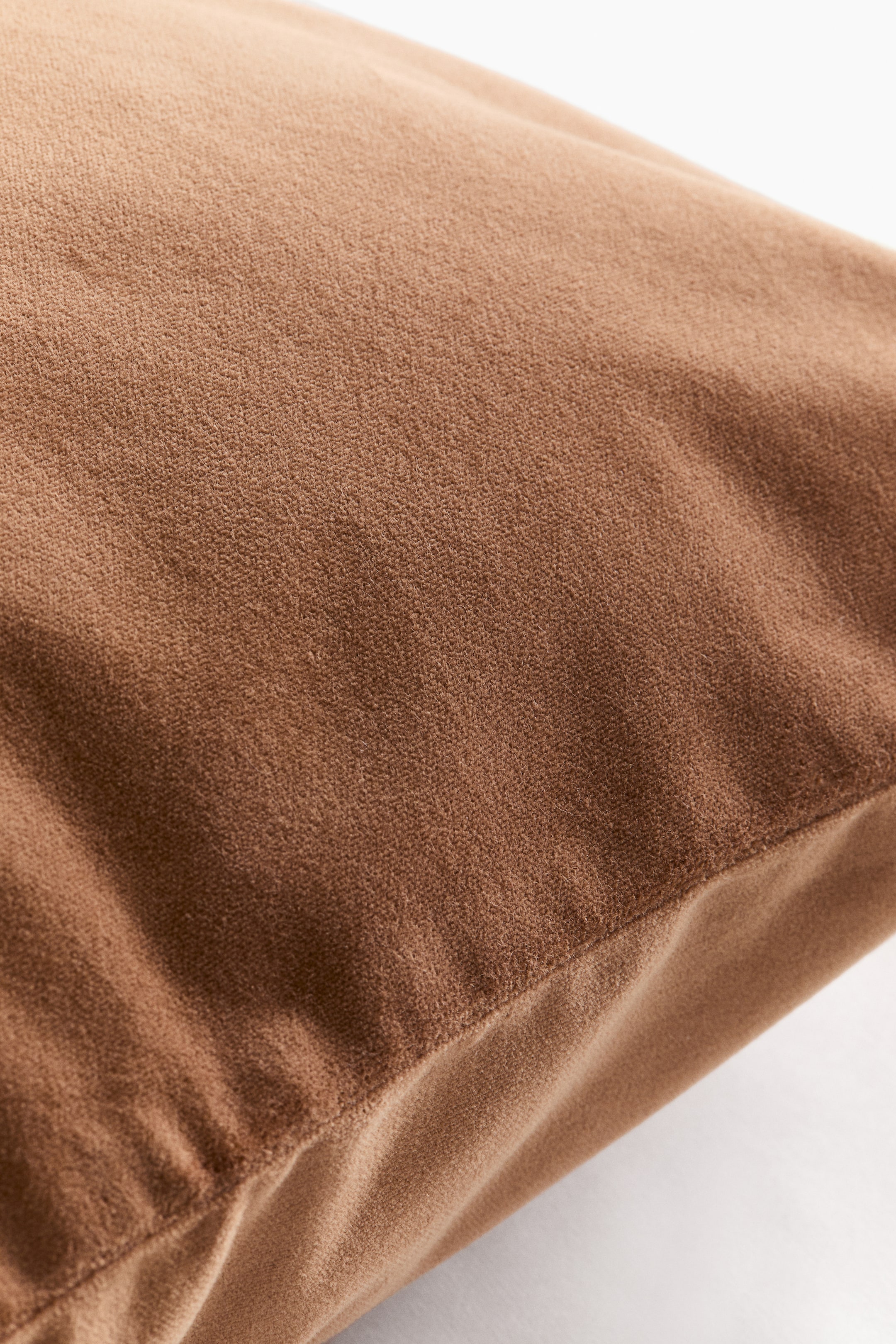 Cotton Velvet Cushion Cover - Dark beige - Home All | H&M US