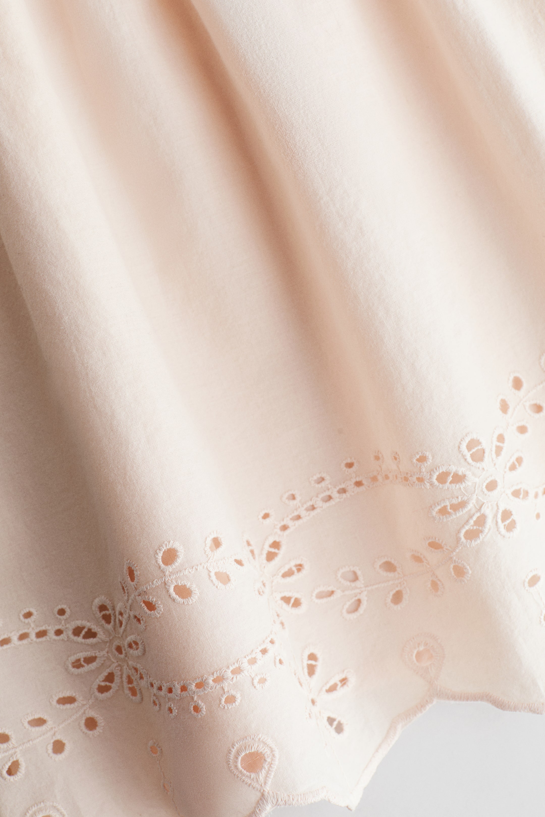 Light pink Dress with Eyelet Embroidery for kids | H&M US