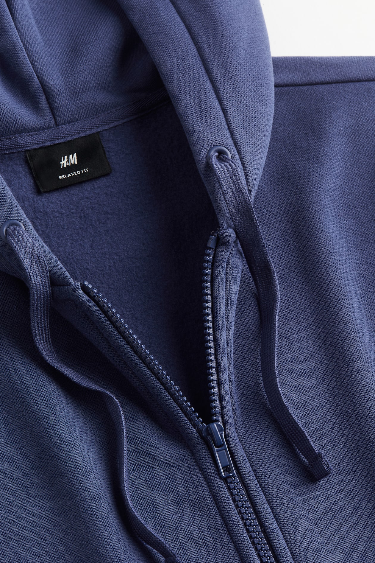 - Loose Fit Hooded Jacket - Blue - Men | H&M CA