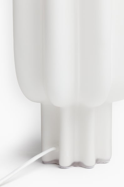 Glass Table Lamp - White - Home All | H&M US
