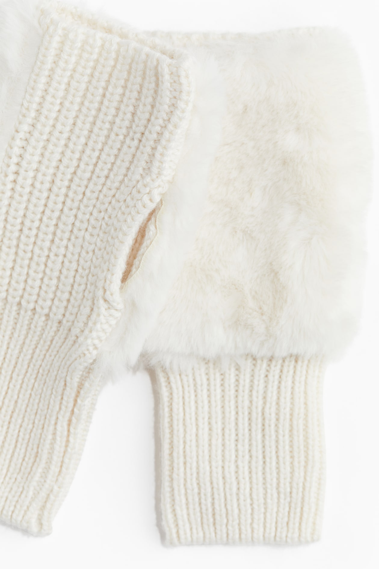 Fluffy Arm Warmers - Cream - Ladies | H&M US
