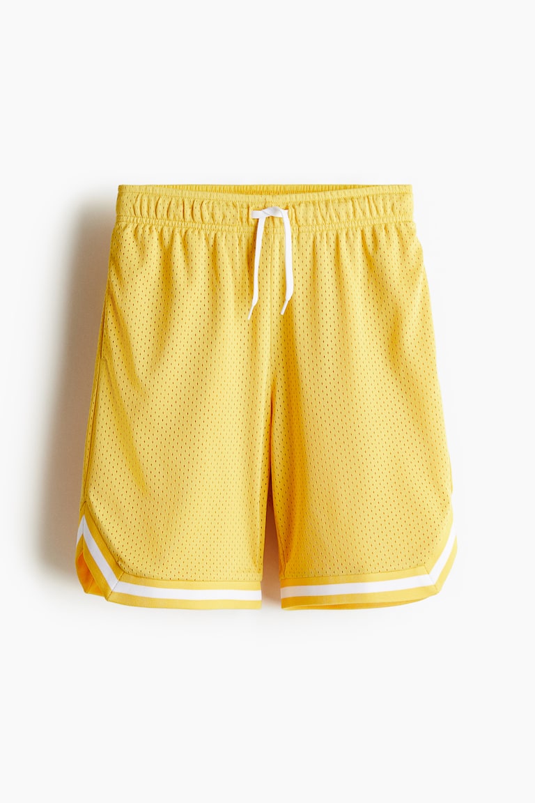 Yellow Basketball Shorts with DryMove™ for kids | H&M US