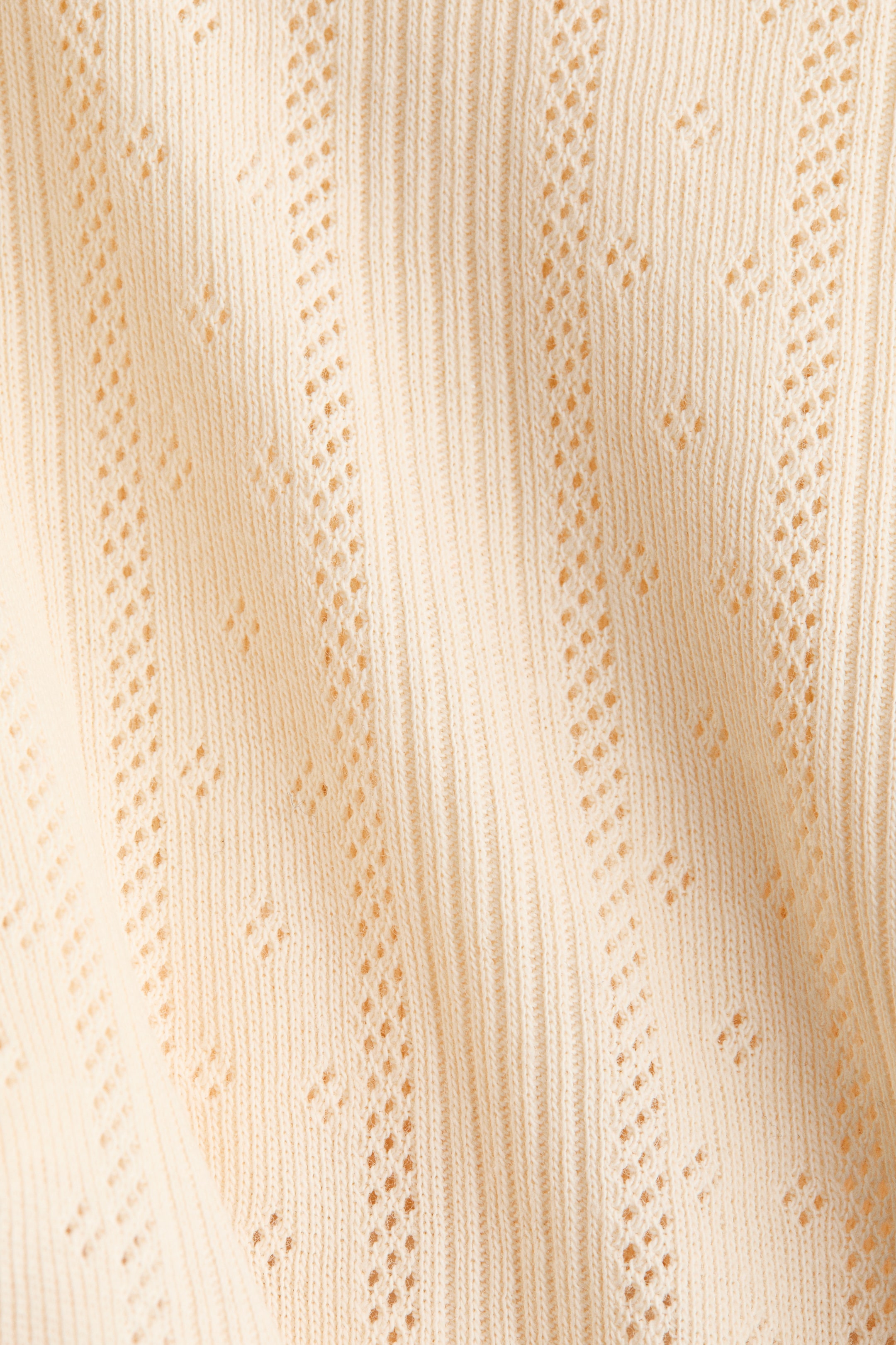 MAMA Ammetopp i pointelle med stropper - Blekgul - DAME | H&M NO