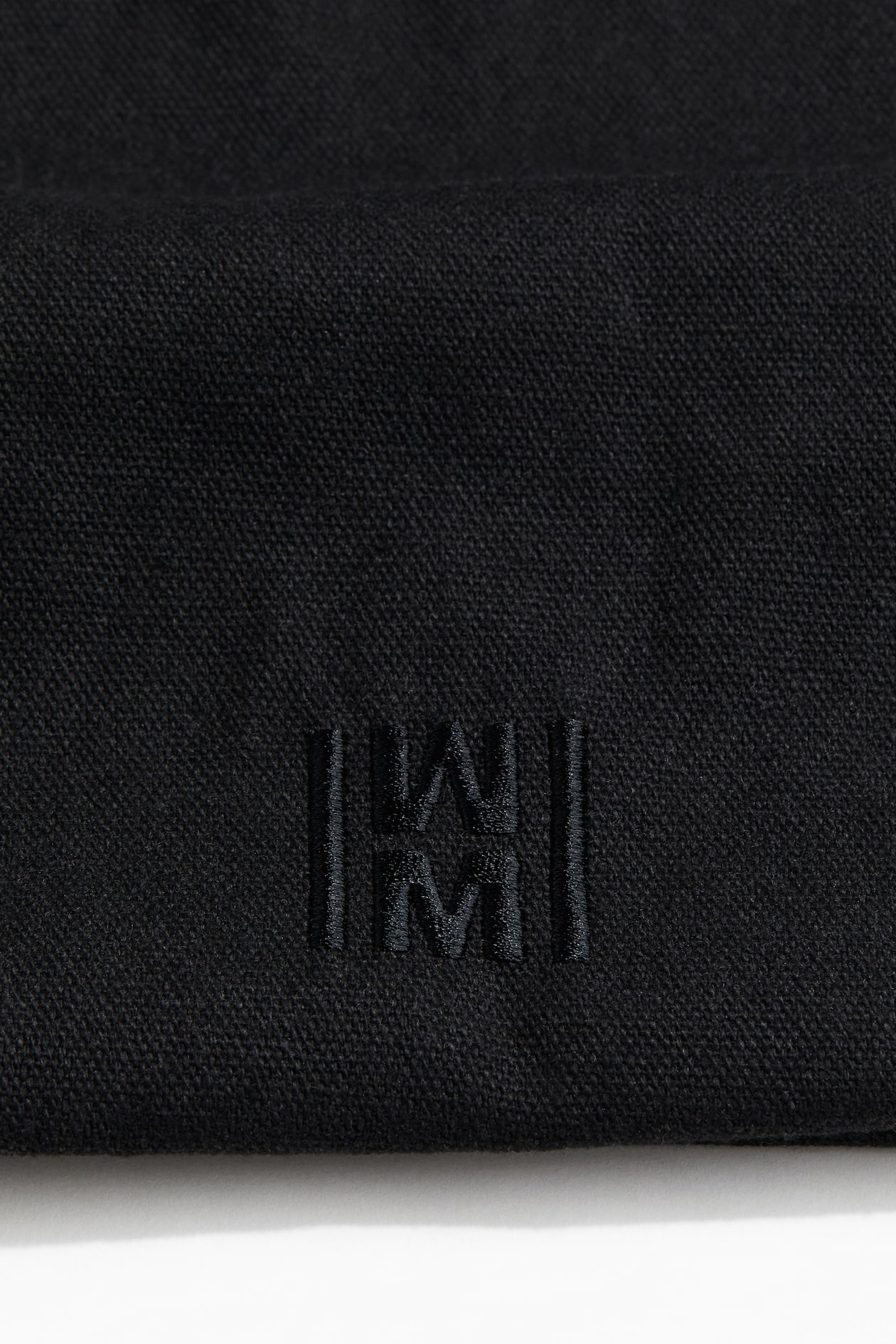 Women's Black Canvas Tote Bag | H&M US