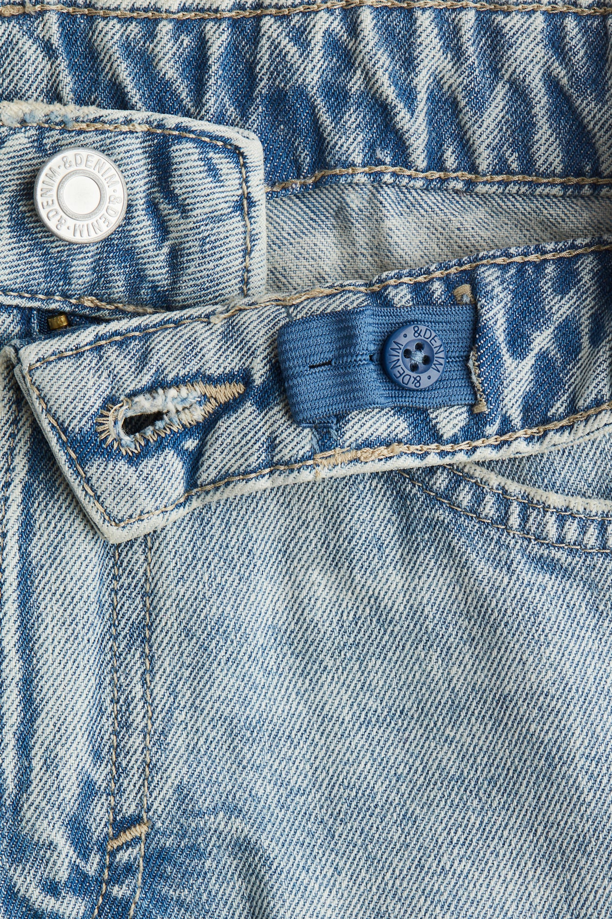 Light denim blue Loose Fit Bootcut Leg Jeans for kids | H&M US