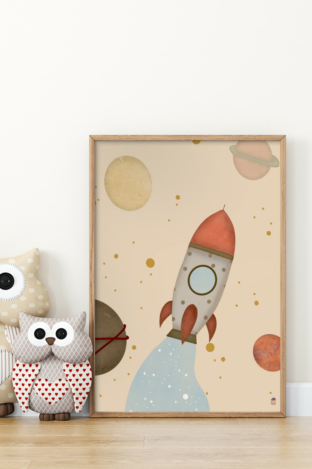 Rumle Rumskib - Fusée Jouet - Poster & Frame - Home All | H&M FR