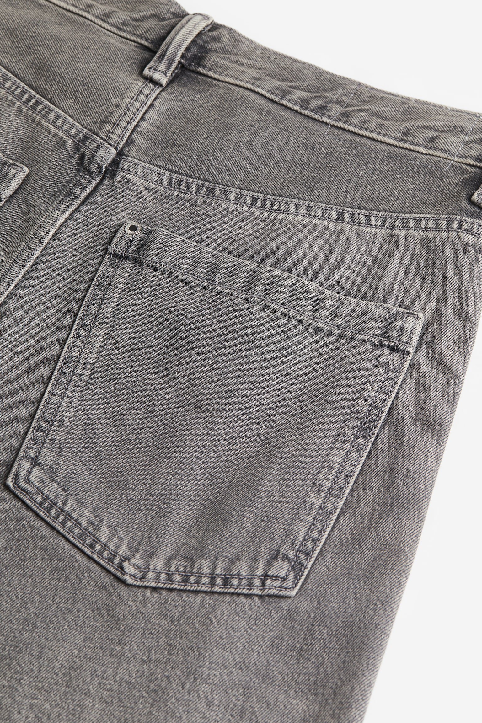 Baggy Jeans - Dark denim gray - Men | H&M US