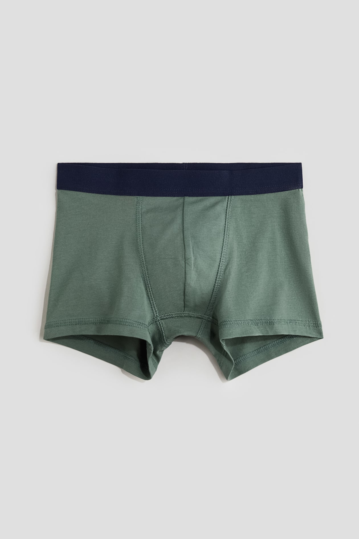 10-pack cotton trunks - Green/Grey - Kids | H&M GB