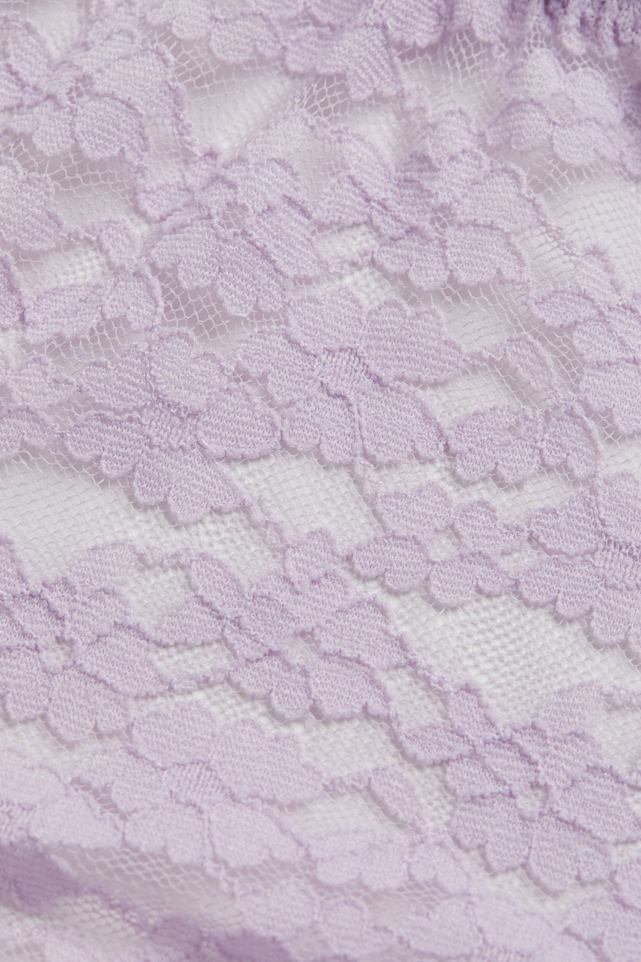 Women's Light purple 2-pack Lace Thong Briefs | H&M CA