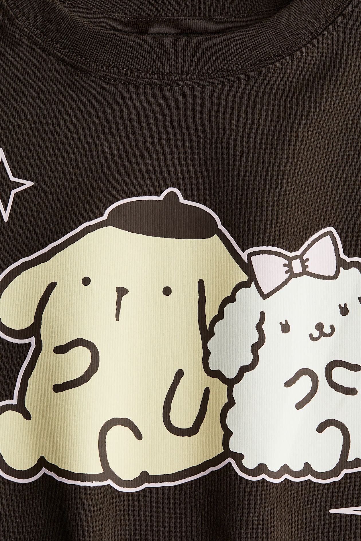 Printed Cotton T-Shirt - Brown/Pompompurin - Kids | H&M US