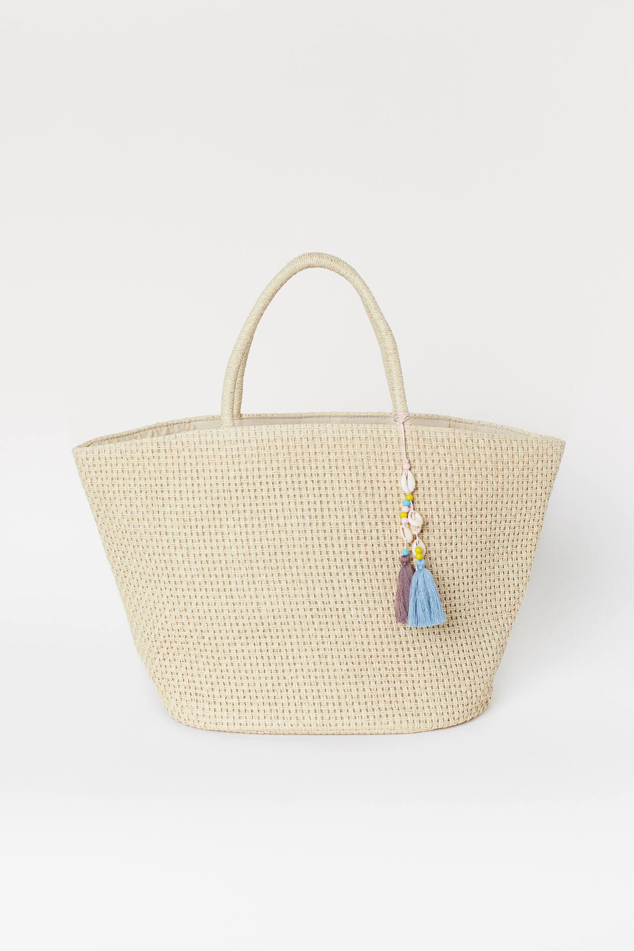 Straw Shopper - Beige - Ladies | H&M AU
