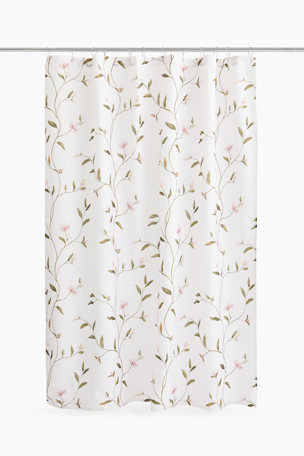 וילון אמבטיה פרחוני - לבן/פרחוני - Home All | H&M IL