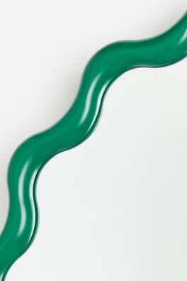 Green Wavy Mirror at H&M Home | H&M CA